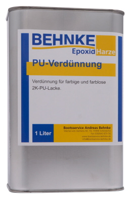 farbiger 2K-PU-Bootslack